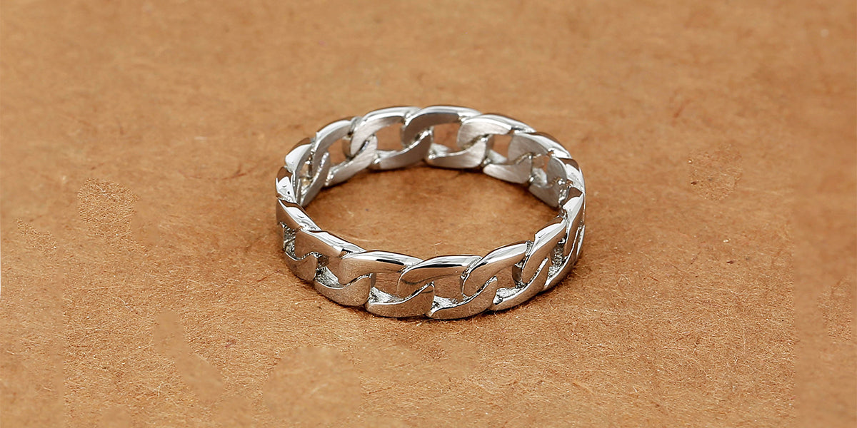 Bague Vincent (Acier) – Zag Bijoux