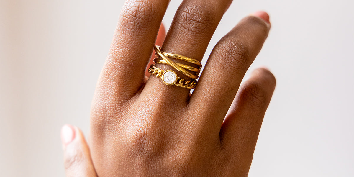 Anillo Brunella (Acero) – Zag Bijoux