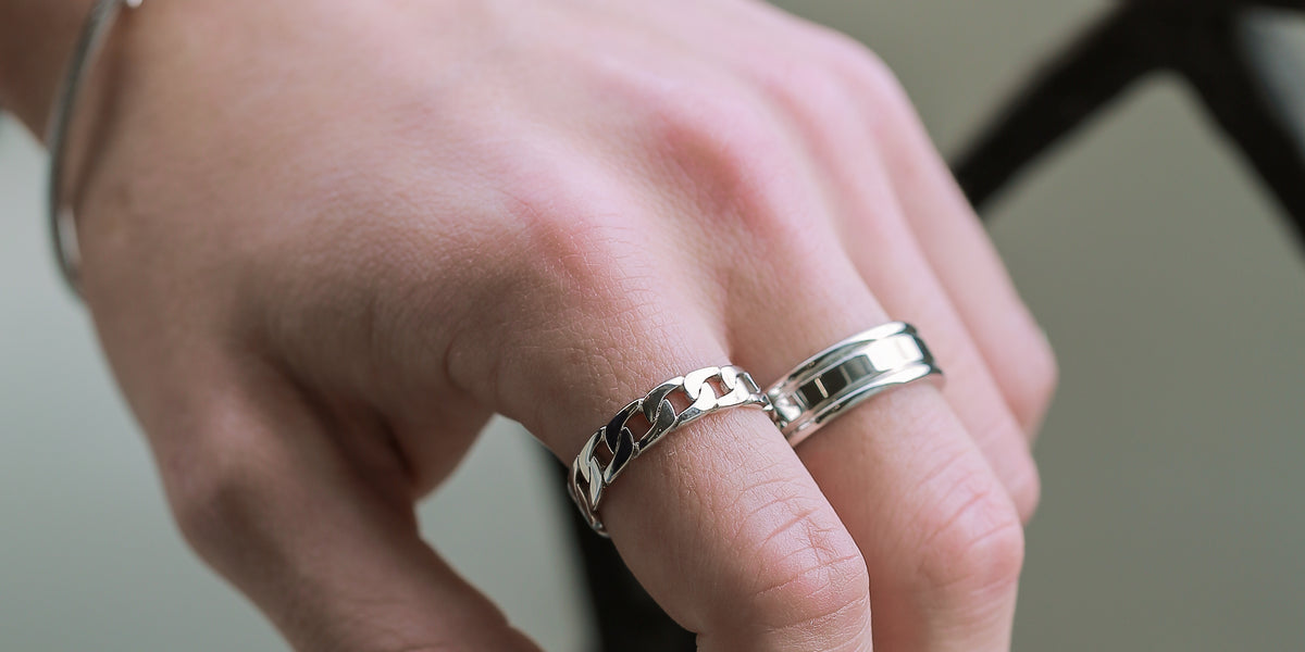 Bague Vincent (Acier) – Zag Bijoux