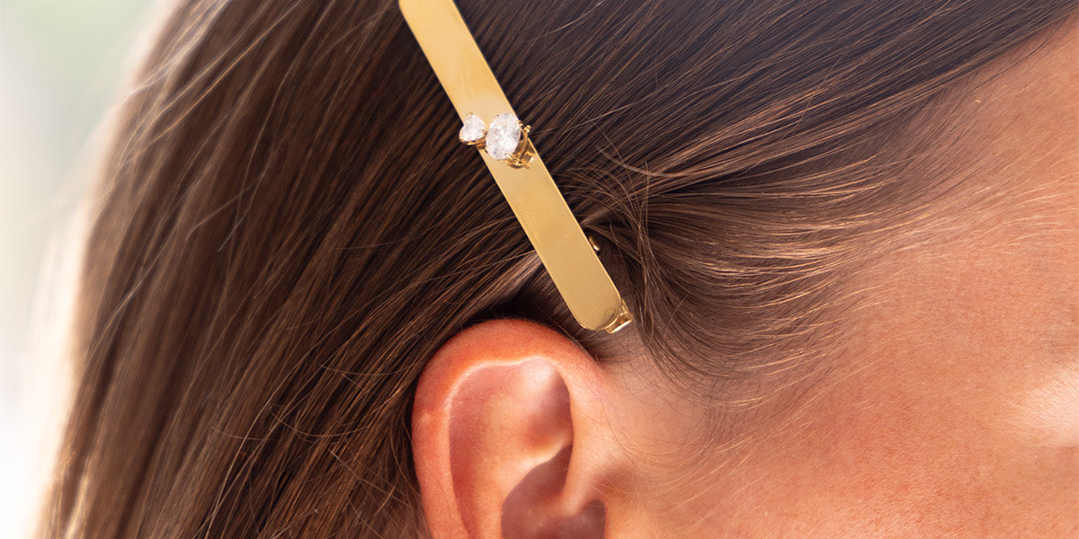 Belmer Hair-clip (Steel) – Zag Bijoux