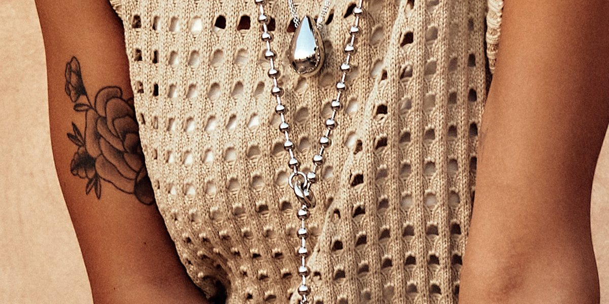 Sautoir Numa (Acier doré) – Zag Bijoux