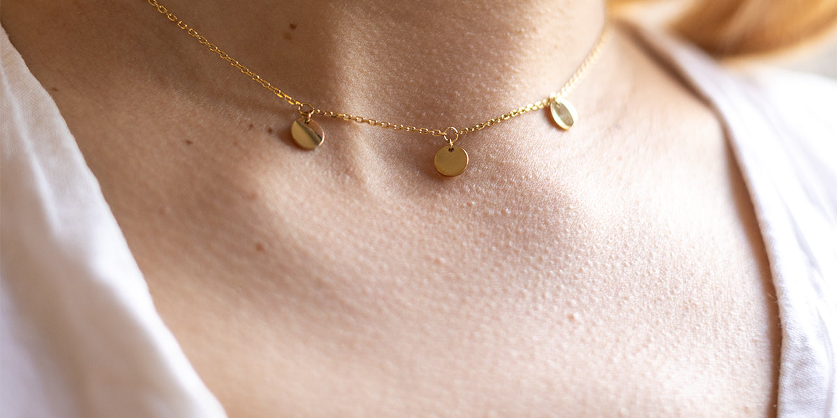 Bijou de dos Amanda (Acier doré) – Zag Bijoux