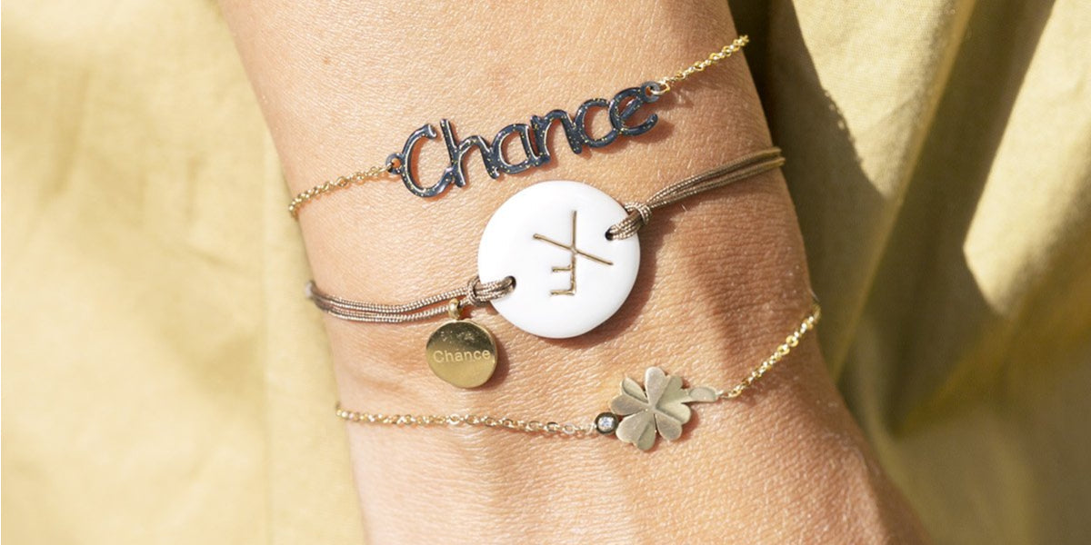 Bracelet Trébol Acier doré – Zag Bijoux